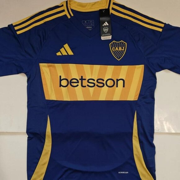 adidas | Shirts | Nwt Boca Juniors Soccer Jersey 224 Home Jersey Adidas ...